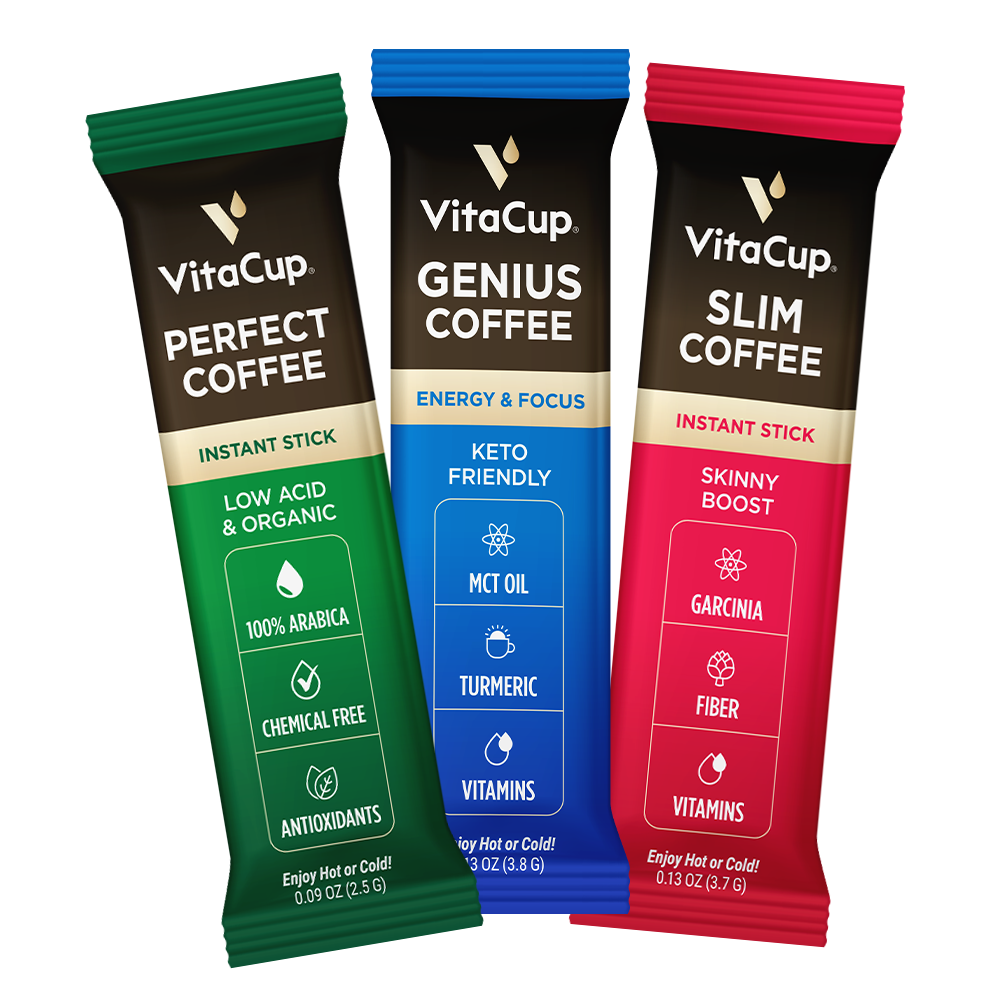 Vitamin Infused Cold Brew Instant Coffee Sticks – VitaCup