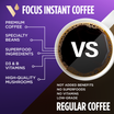 Focus Instant Coffee Packets - Mushroom Infused for Improved Focus ...